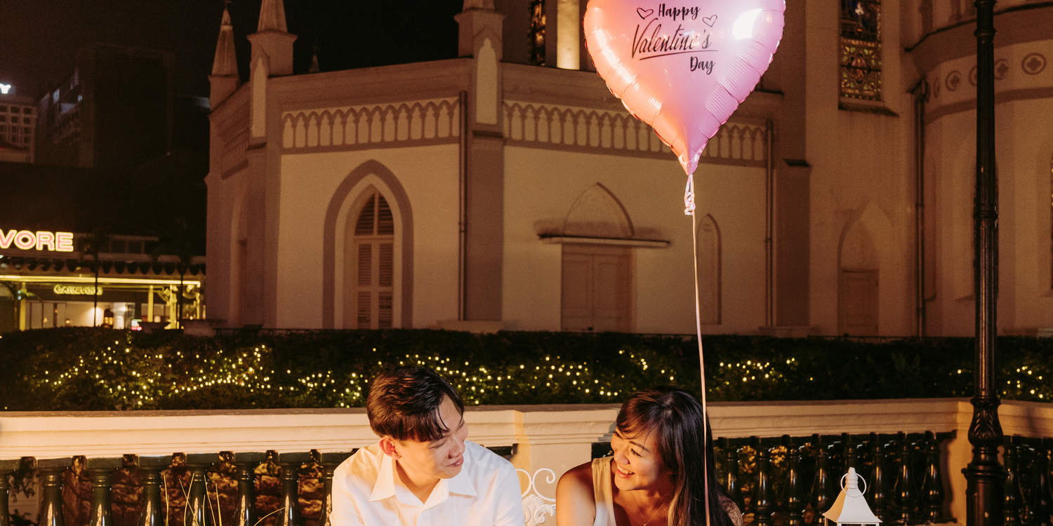 Valentine's Photo Corner and Photoshoot at Chijmes Ticket in Singapore ...