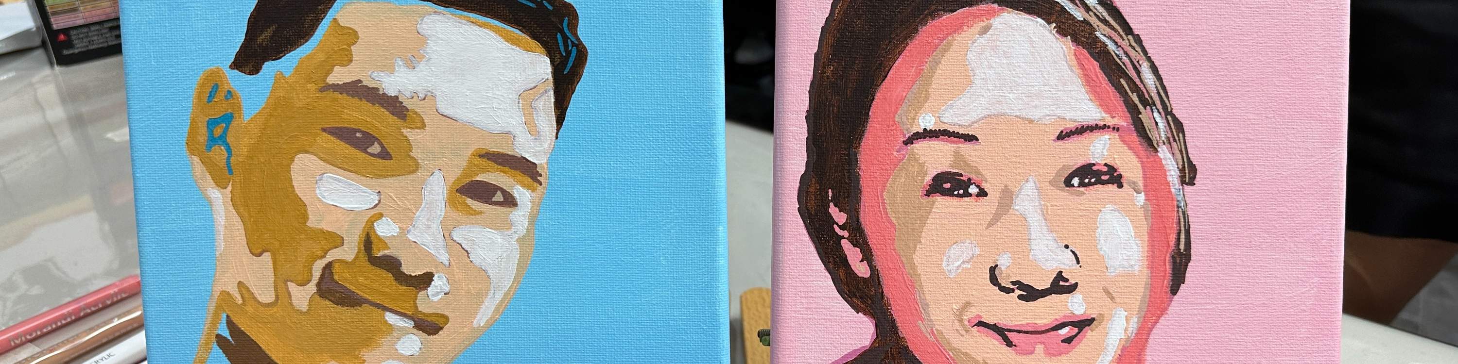 Handmade Workshop - Pop Art Portrait / Pet Painting Course - Klook ...