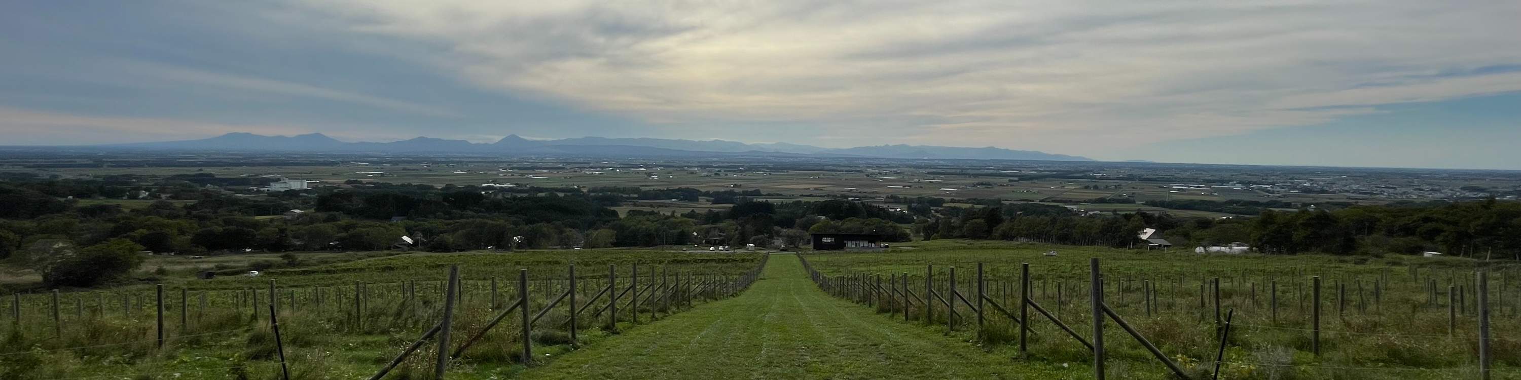 Private terrace with a spectacular view: Maoi Vineyard Hill (Hokkaido ...