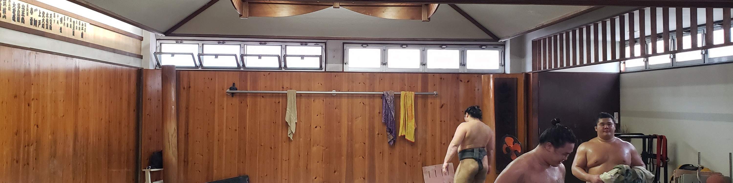 Early Morning Sumo Stable Practice Viewing Tour with Audio Guide ...