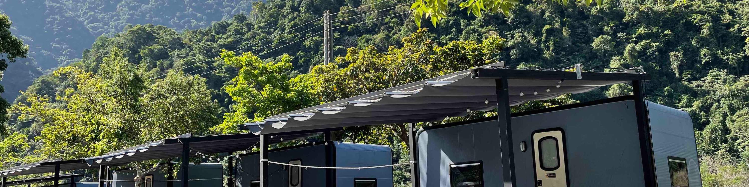 Yilan | Nashan and Nagu | Campervan. Atayal Totem tent empty-handed ...