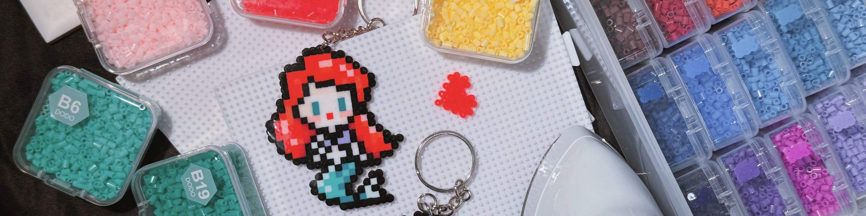 Clay Accessory & Perler Beads Experience Workshop by Anna Craft - Klook ...