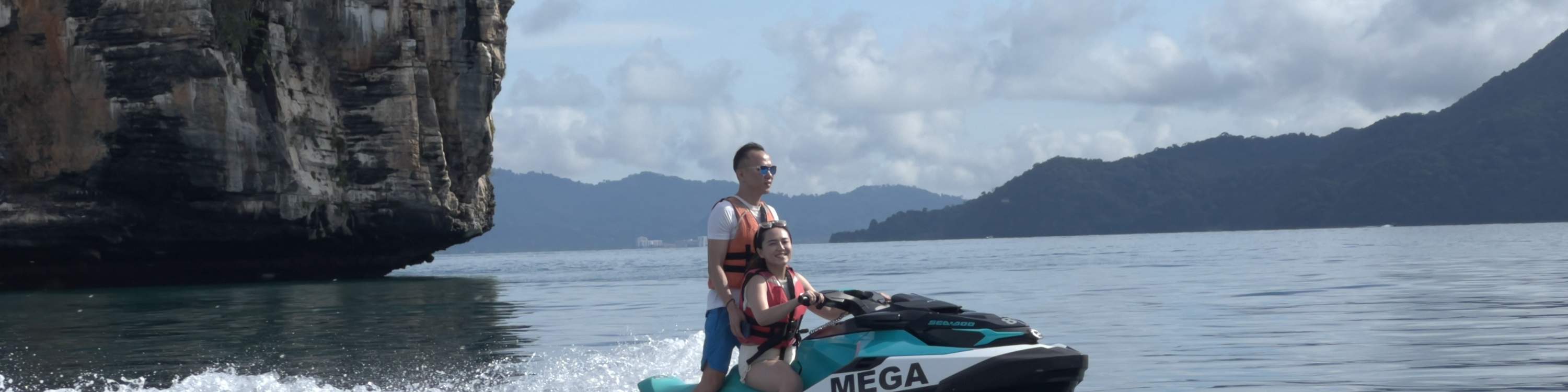 兰卡威水上摩托车岛屿探索之旅(mega Water Sports提供) Klook客路
