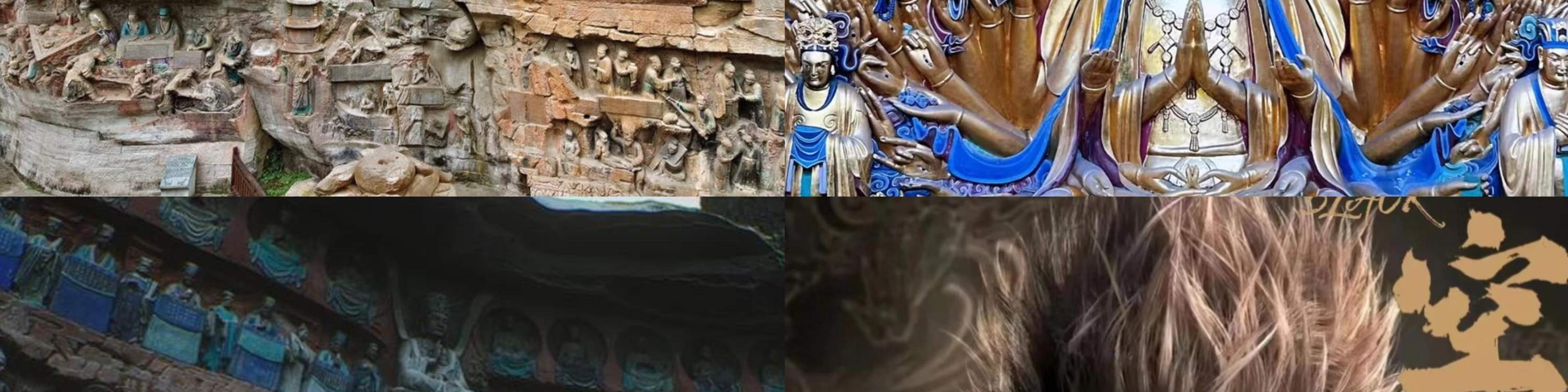 Chongqing Dazu Rock Carvings Double Scenic Tour (Baoding Mountain Rock ...
