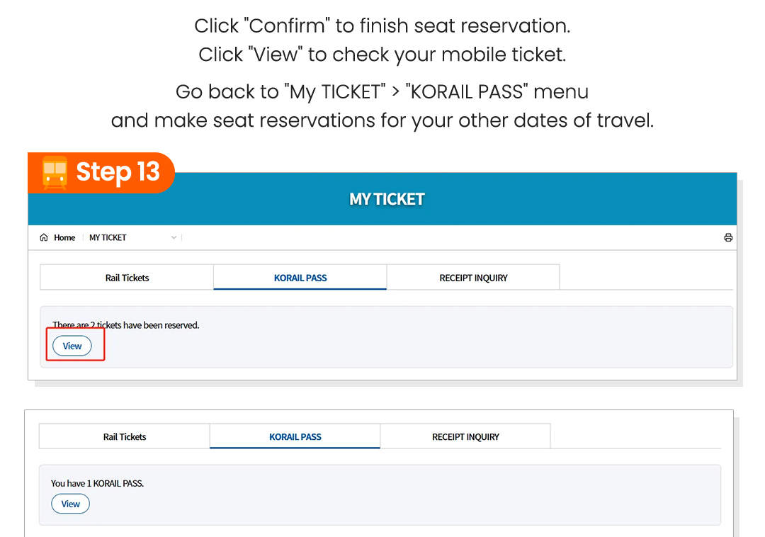 KORAIL PASS - KTX Train Ticket - Klook