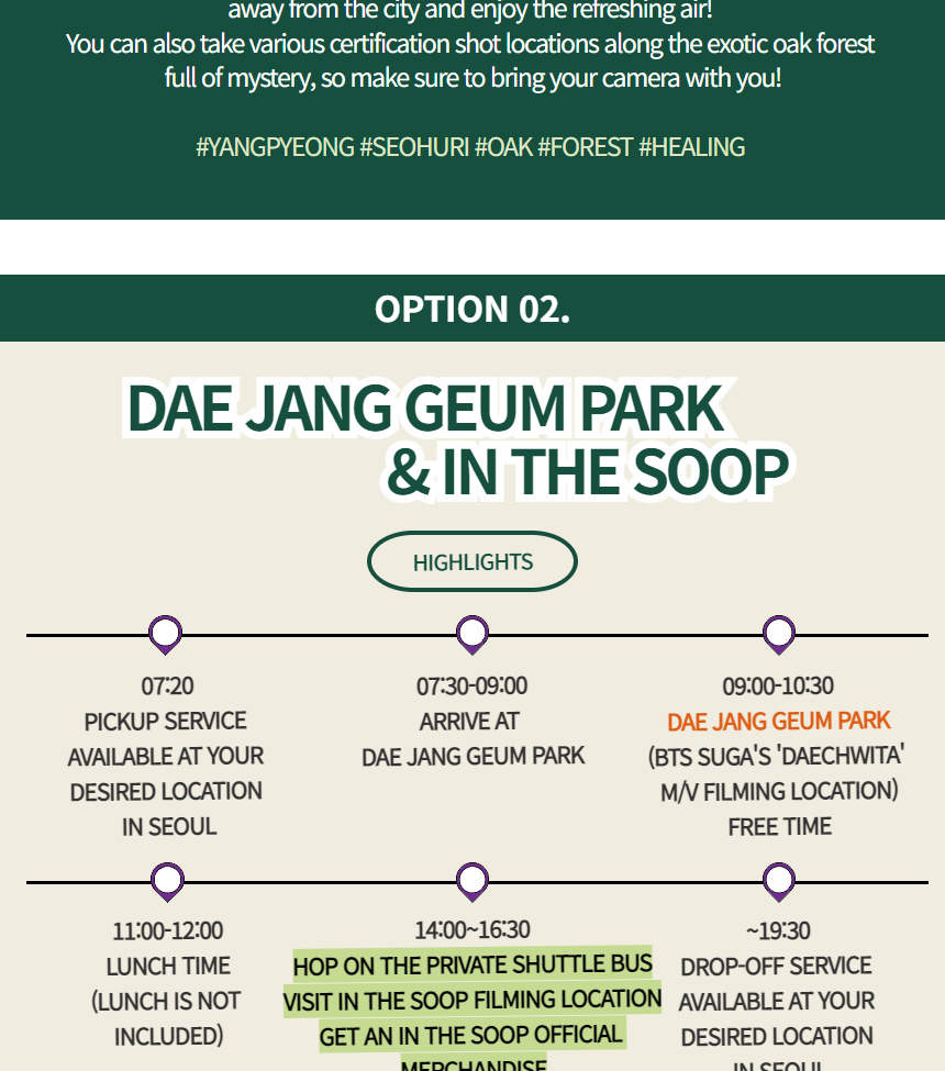 IN THE SOOP BTS Ver. One Day Private VIP Tour - Klook