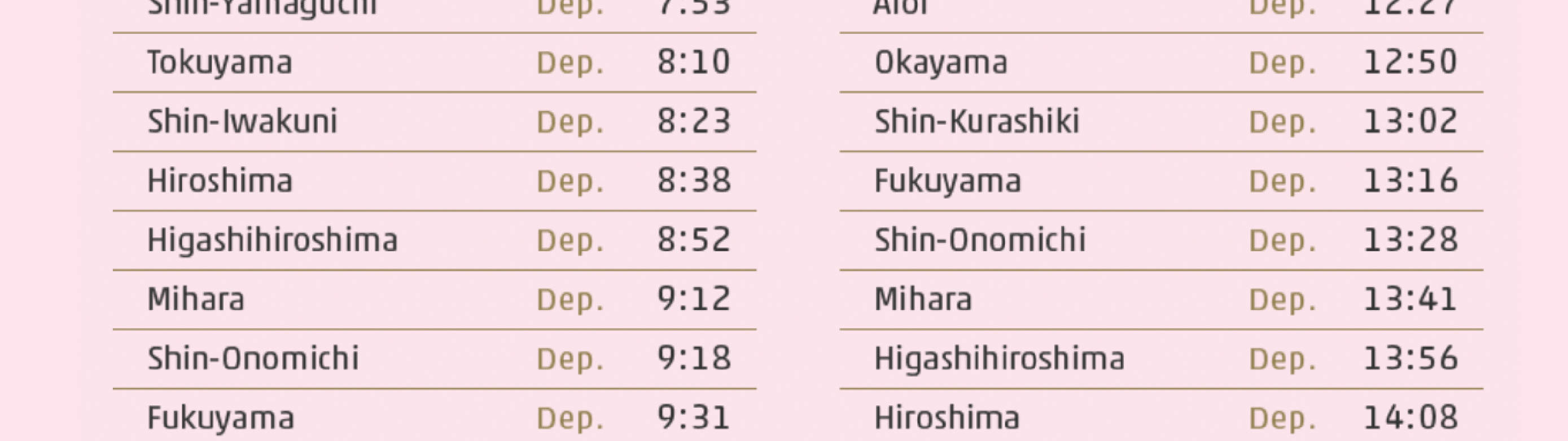 Jr. Shinkansen - Klook, Vereinigte Staaten