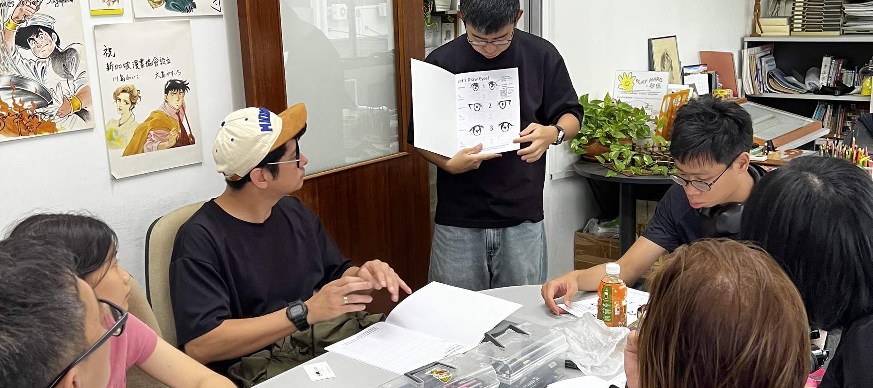 Comic Panel Drawing Workshop by Ink Fusion - Klook Singapore