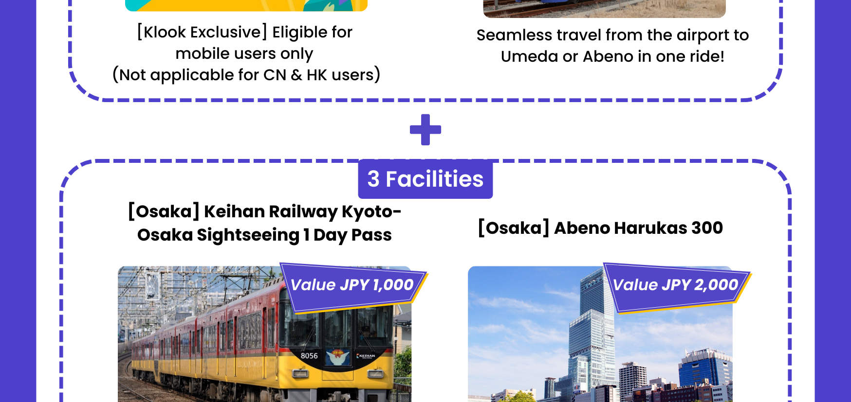 Have Fun in Kansai Pass (1 Week Free Pass) - Klook