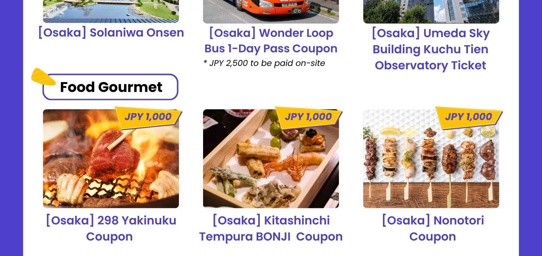 Have Fun in Kansai Pass - Klook