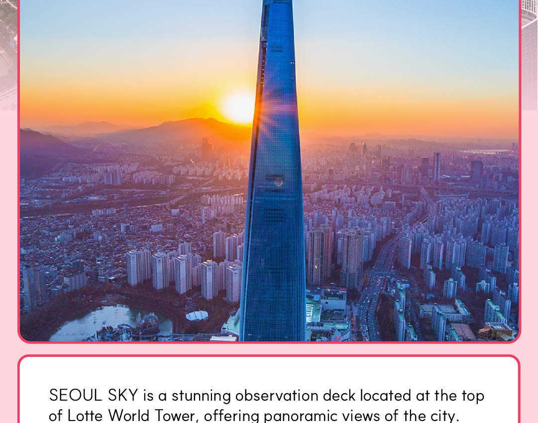 NAMI ISLAND and LOTTE WOLRD or SEOUL SKY - Klook Singapore