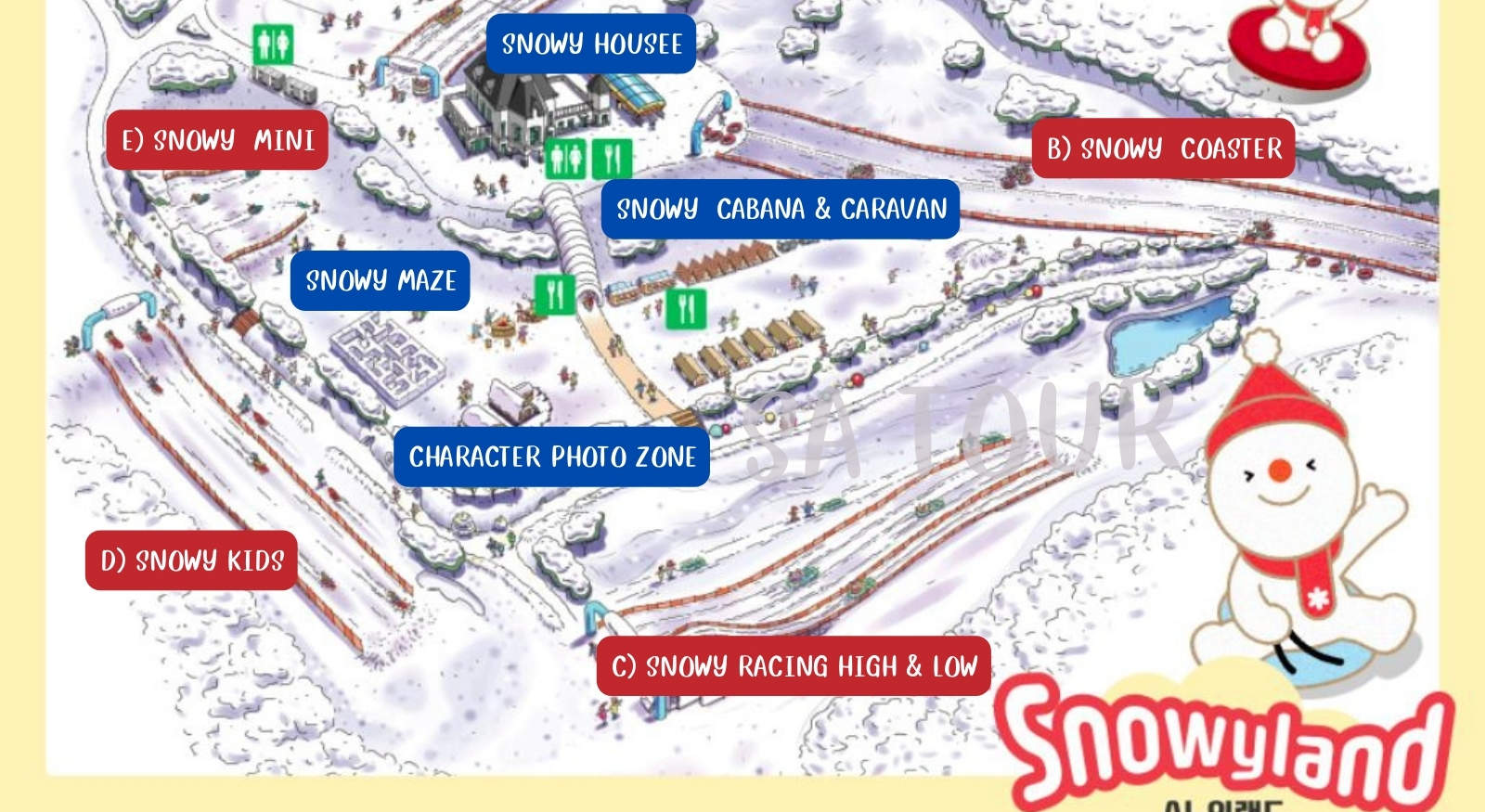 Vivaldi Snowyland & Nami & Alpaca & Strawberry Day Tour from Seoul ...