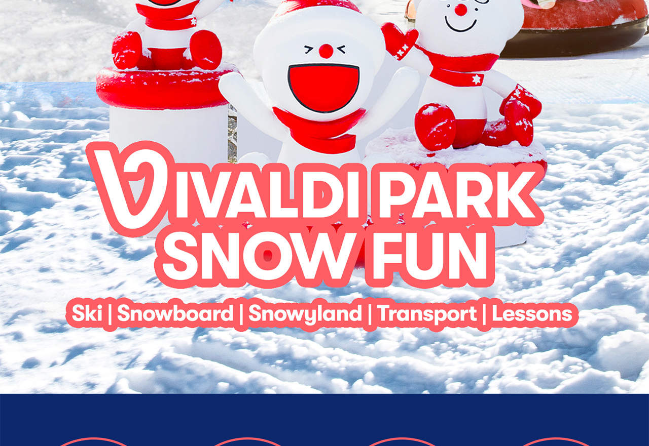 Vivaldi Park Snowy Land One Day Self Guided Tour in Gangwon-do - Klook ...