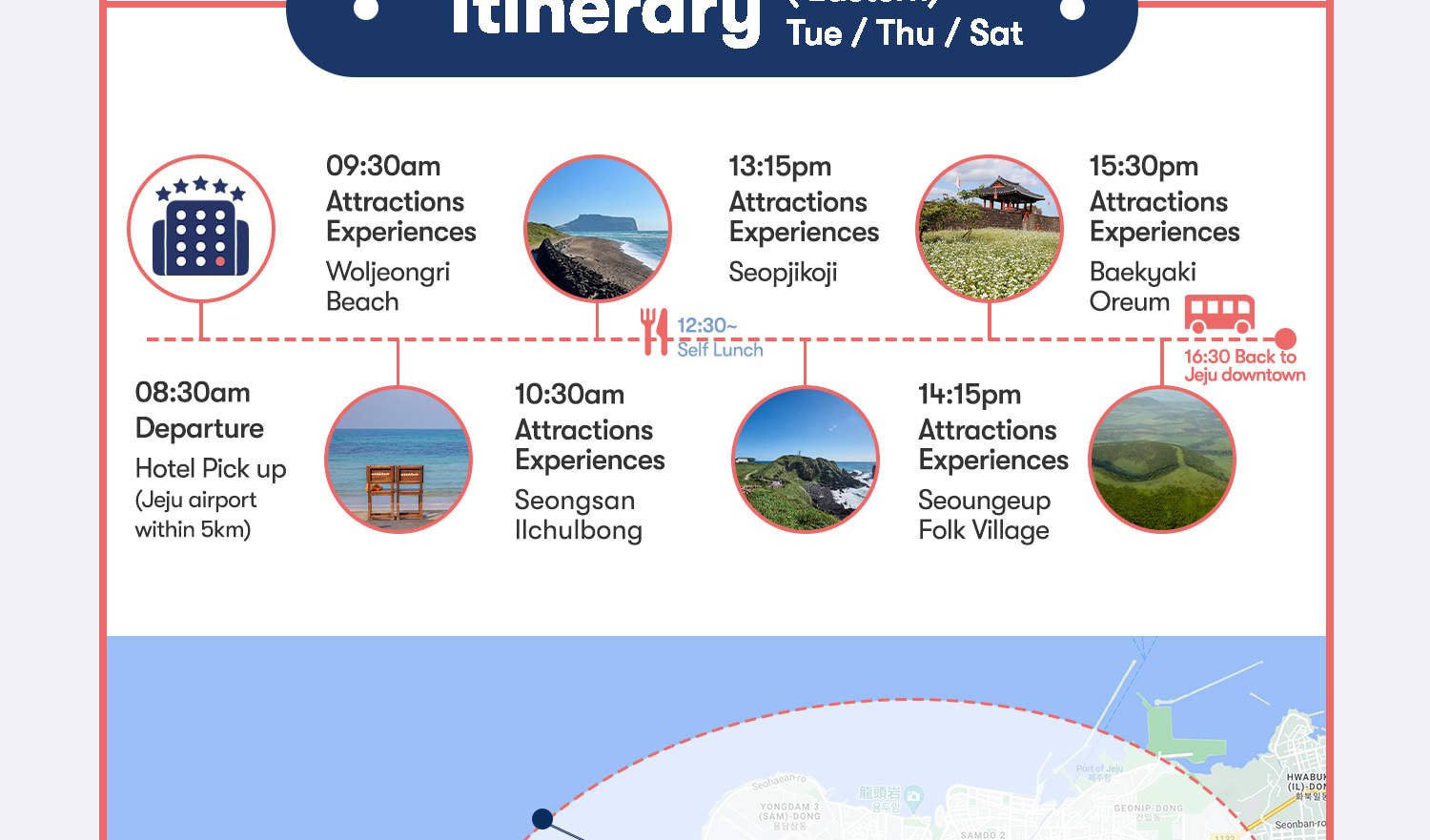 Tur Satu Hari Sorotan Jeju Barat - Klook Indonesia