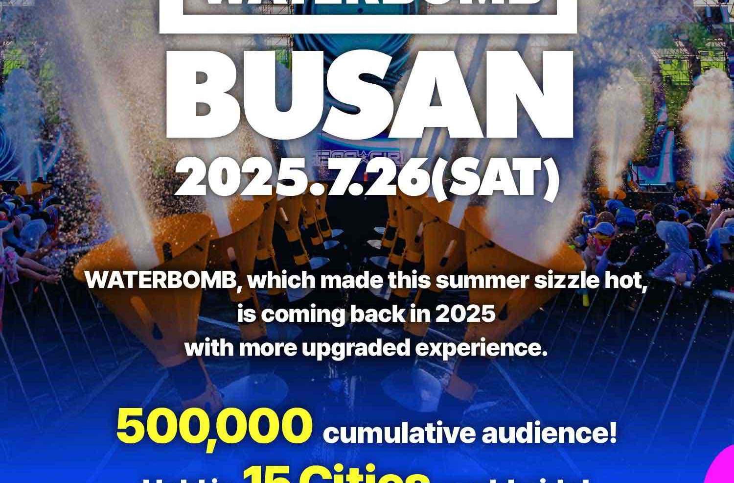 WATERBOMB BUSAN 2025 Ticket - Klook Australia