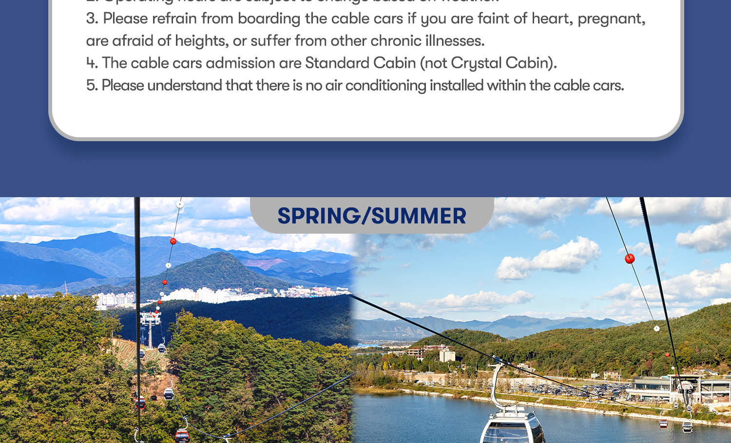 Nami Island, Alpaca World, Samaksan Cable Car, King Canoe Day Tour ...