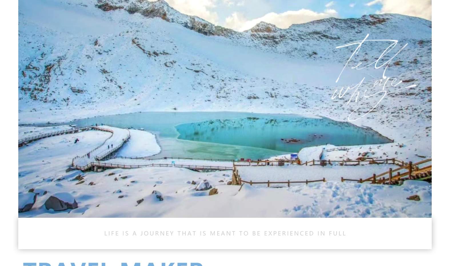 [4-day tour in the snowy western Sichuan] Jiuzhaigou + Dagu Glacier ...