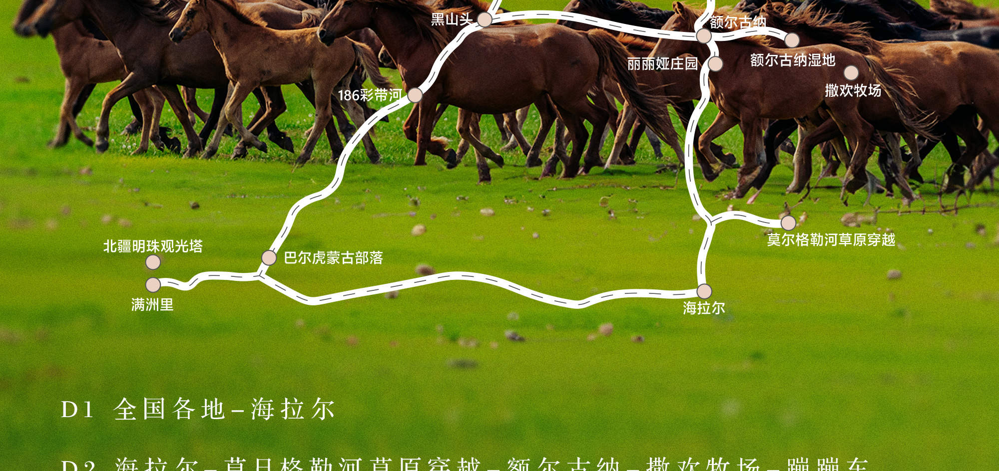 Hulunbuir Shiwei Manzhouli 6 days and 5 nights (Hailar + Sahuan Ranch ...