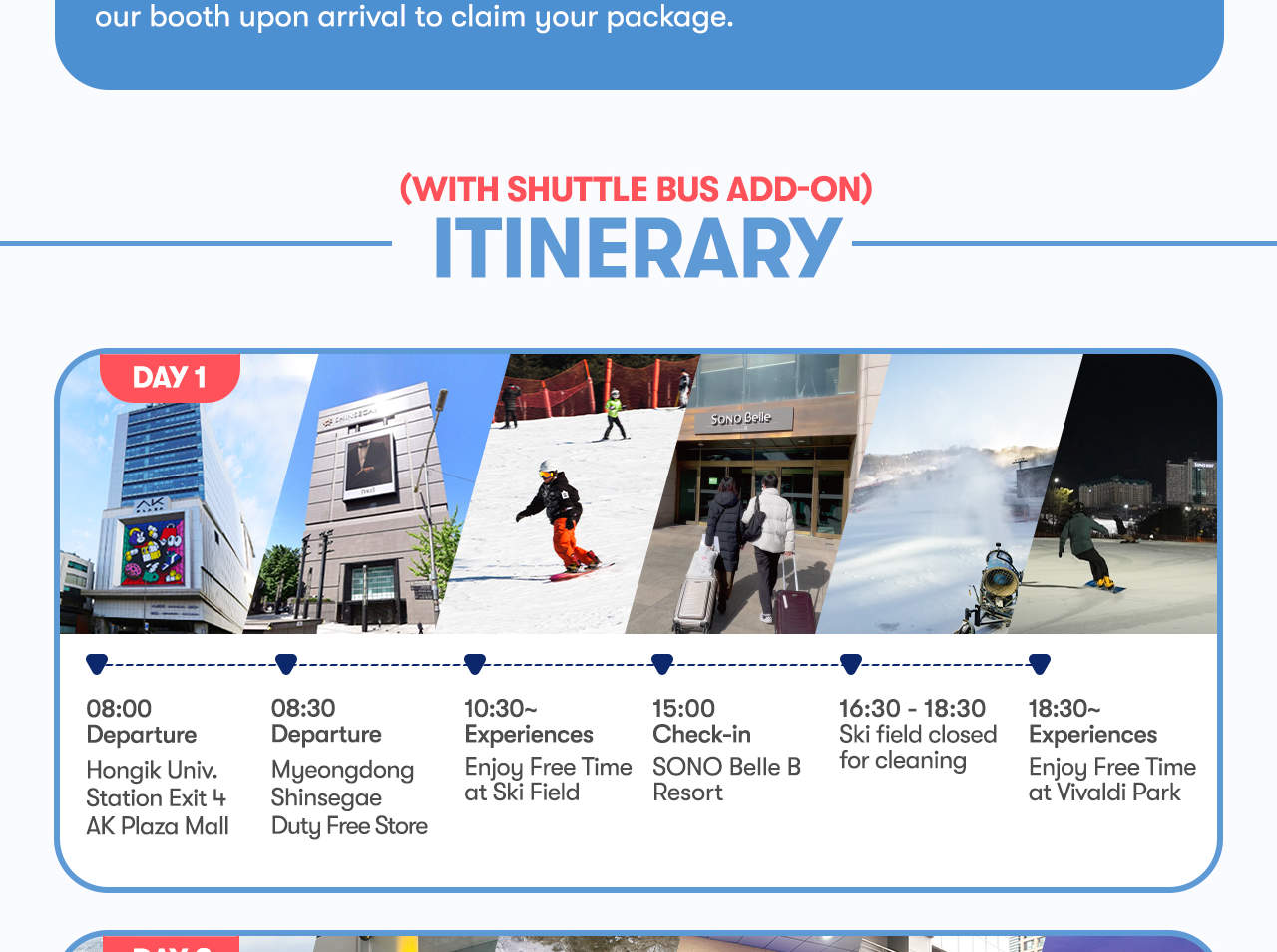 2 Days 1 Night Vivaldi Park Accommodation & Ski Activities Tour - Klook Hong Kong