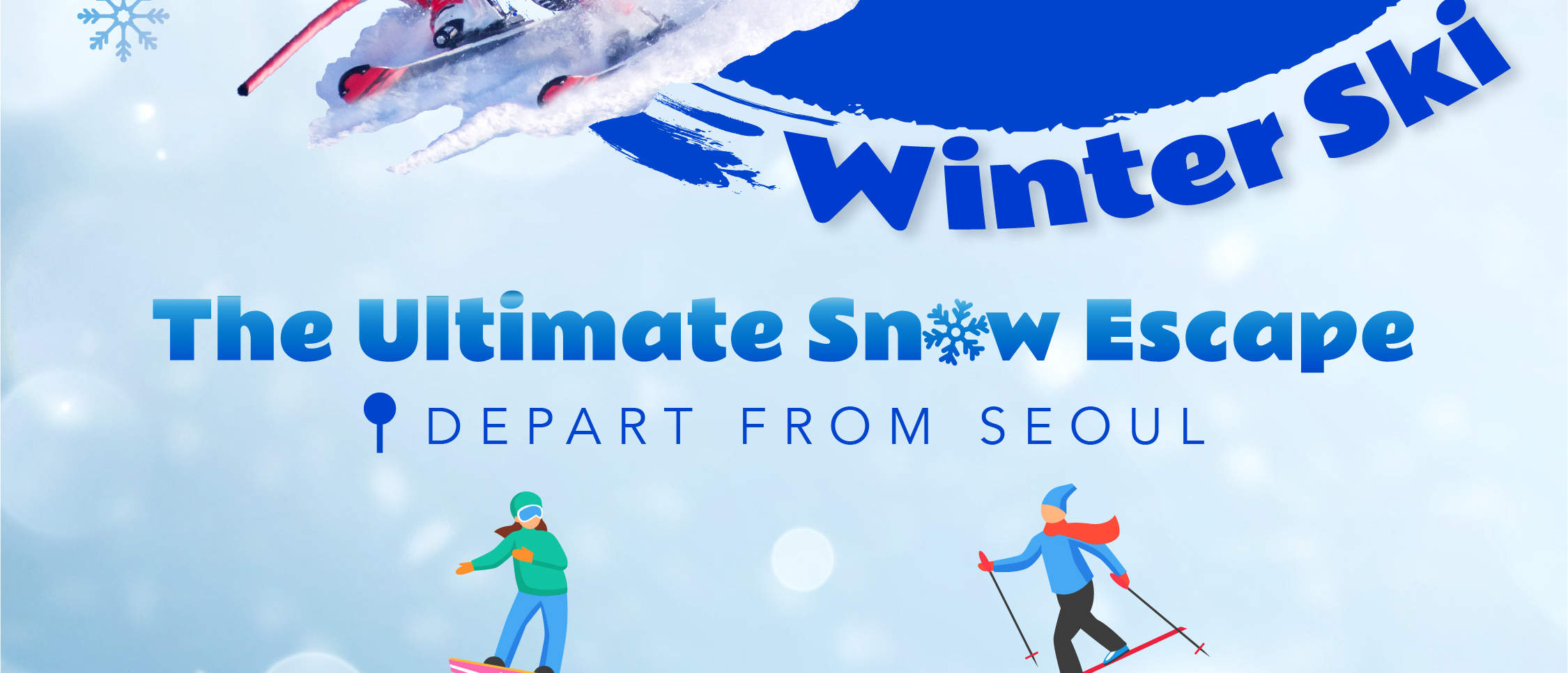 Jisan Forest Winter Ski Day Tour mula sa Seoul - Klook Estados Unidos