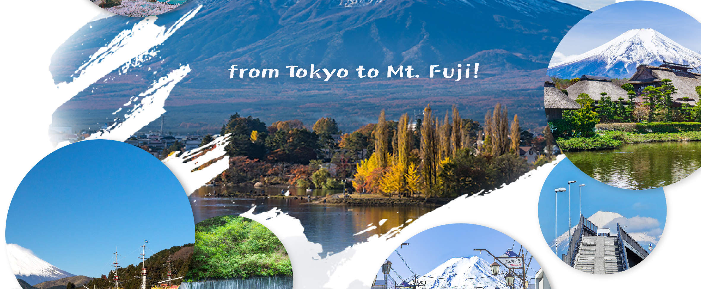 [Mt. Fuji & Hakone] Fujisan Yumeno Ohashi, Owakudani, Oshino Hakkai ...