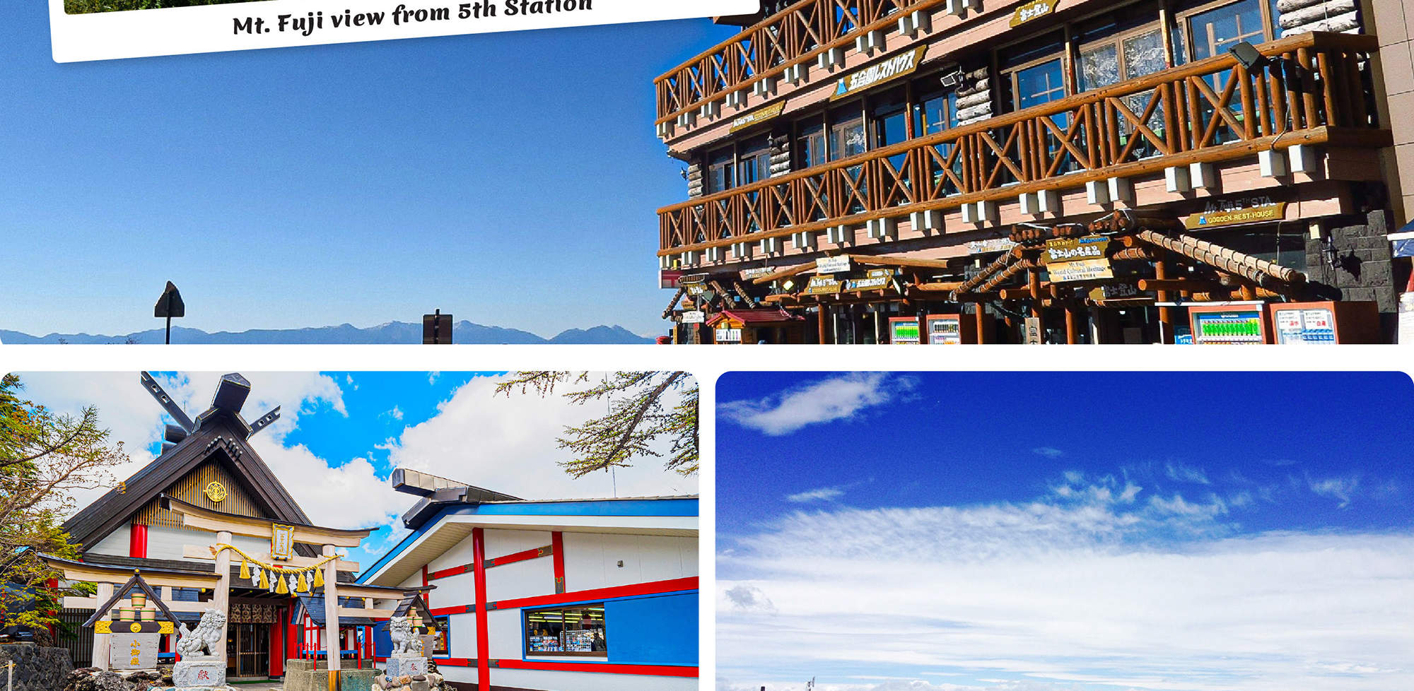 [Mt. Fuji & Hakone] Fujisan Yumeno Ohashi, Owakudani, Oshino Hakkai ...