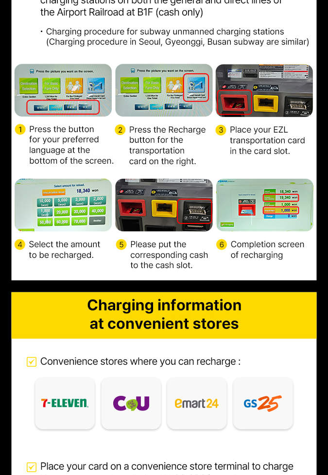 EZL CARD : Kartu prabayar untuk transportasi dan belanja Korea - Klook ...