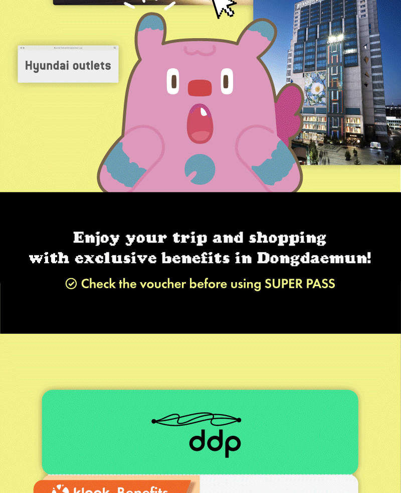 Dongdaemun Discount Coupon - Super PASS - Klook Singapore
