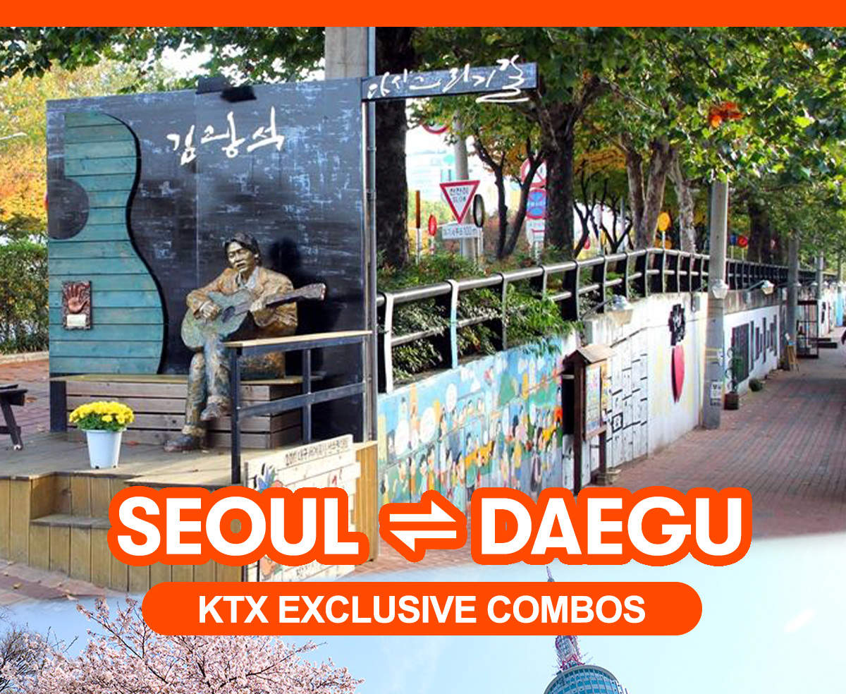 Seoul - Daegu KTX Train Ticket - Klook Philippines