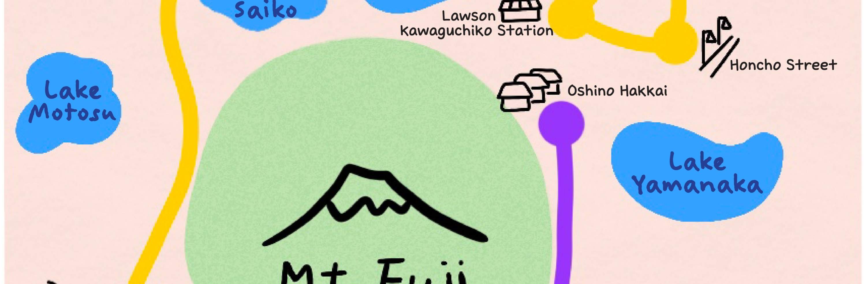 [Mt. Fuji & Hakone] Fujisan Yumeno Ohashi, Owakudani, Oshino Hakkai ...