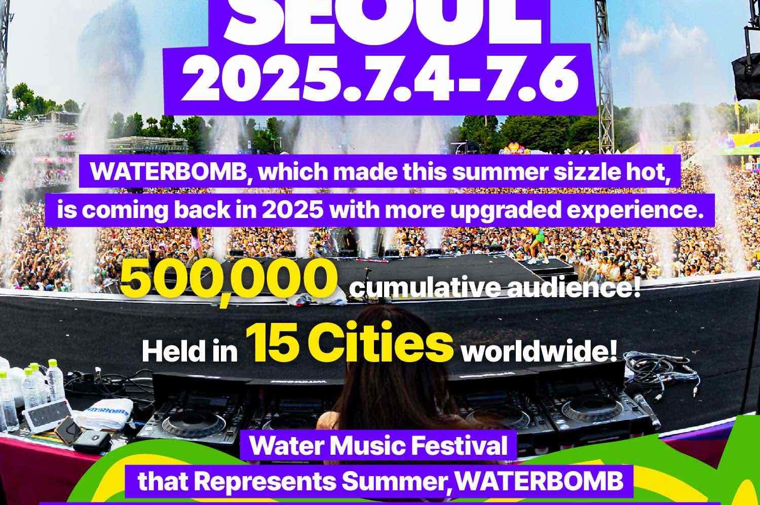 WATERBOMB 2025 SEOUL Ticket - Klook
