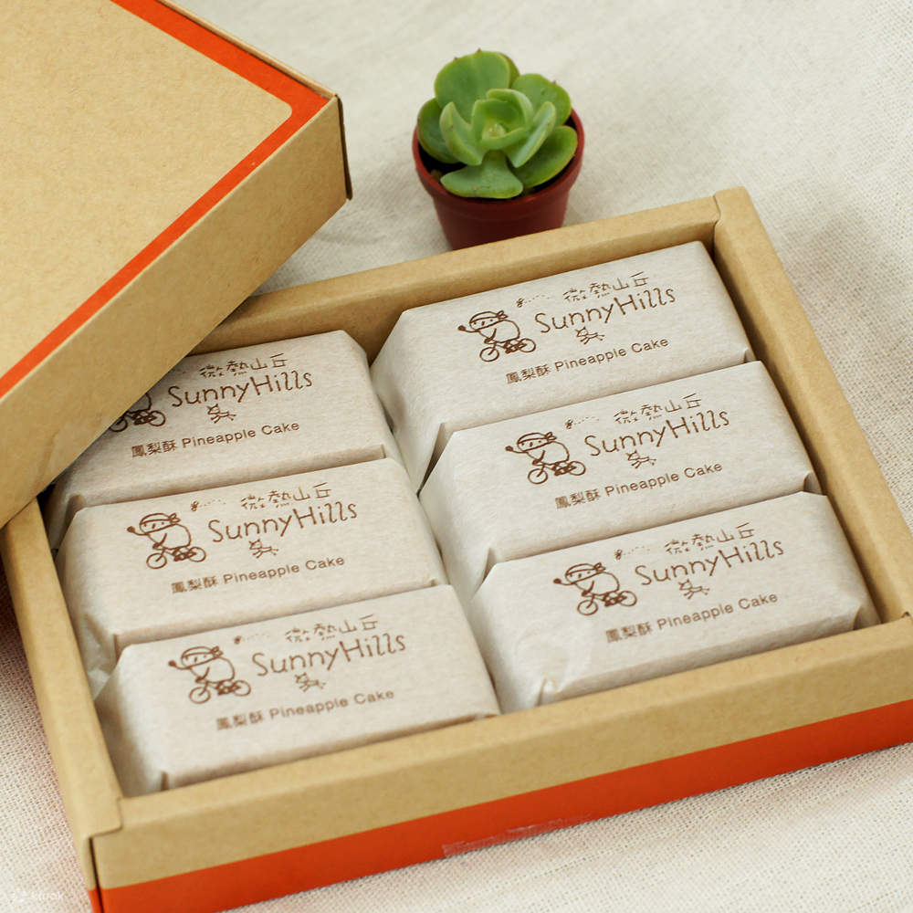 Slightly Hot Hill Pineapple Cake｜Home Delivery/Airport Pickup in Taiwan ...