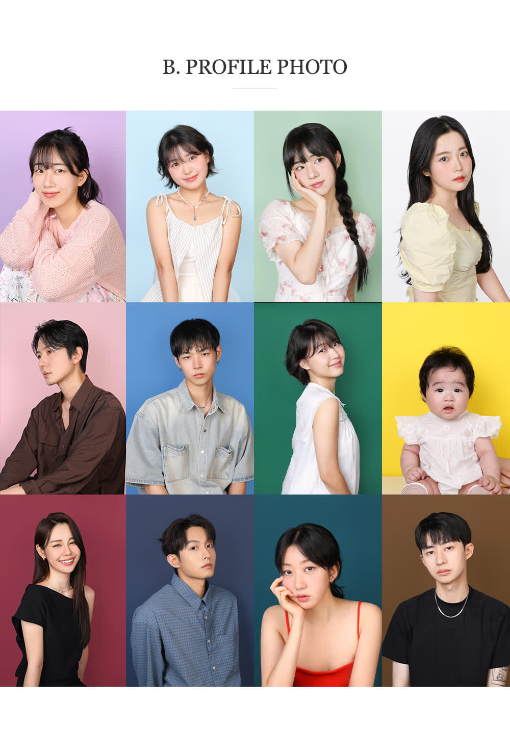 Myeongdong Korean Style ID & Profile Photo Experience by Rednow - Klook