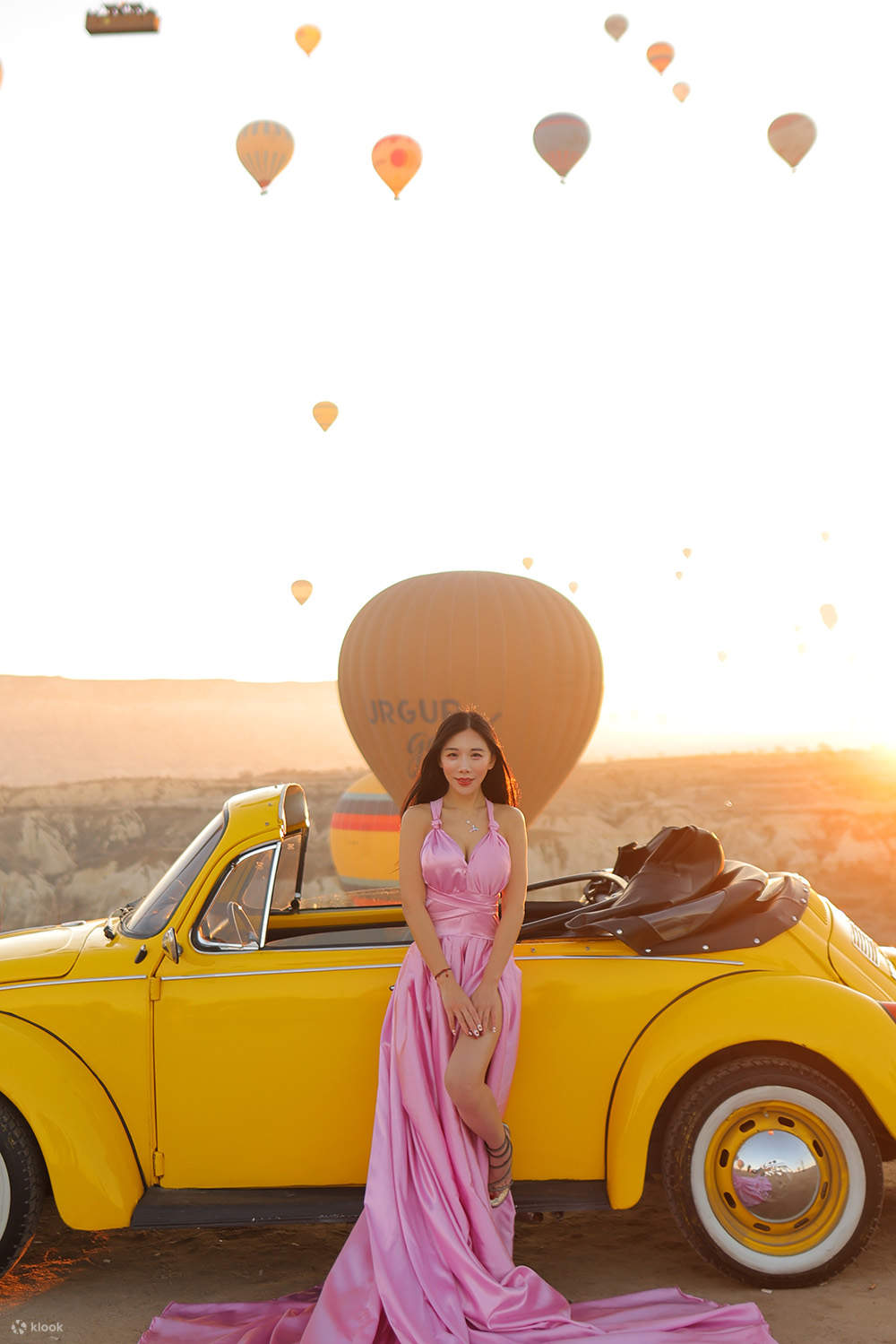 Classic Car Tour Sunrise with Balloon or Sunset - Klook