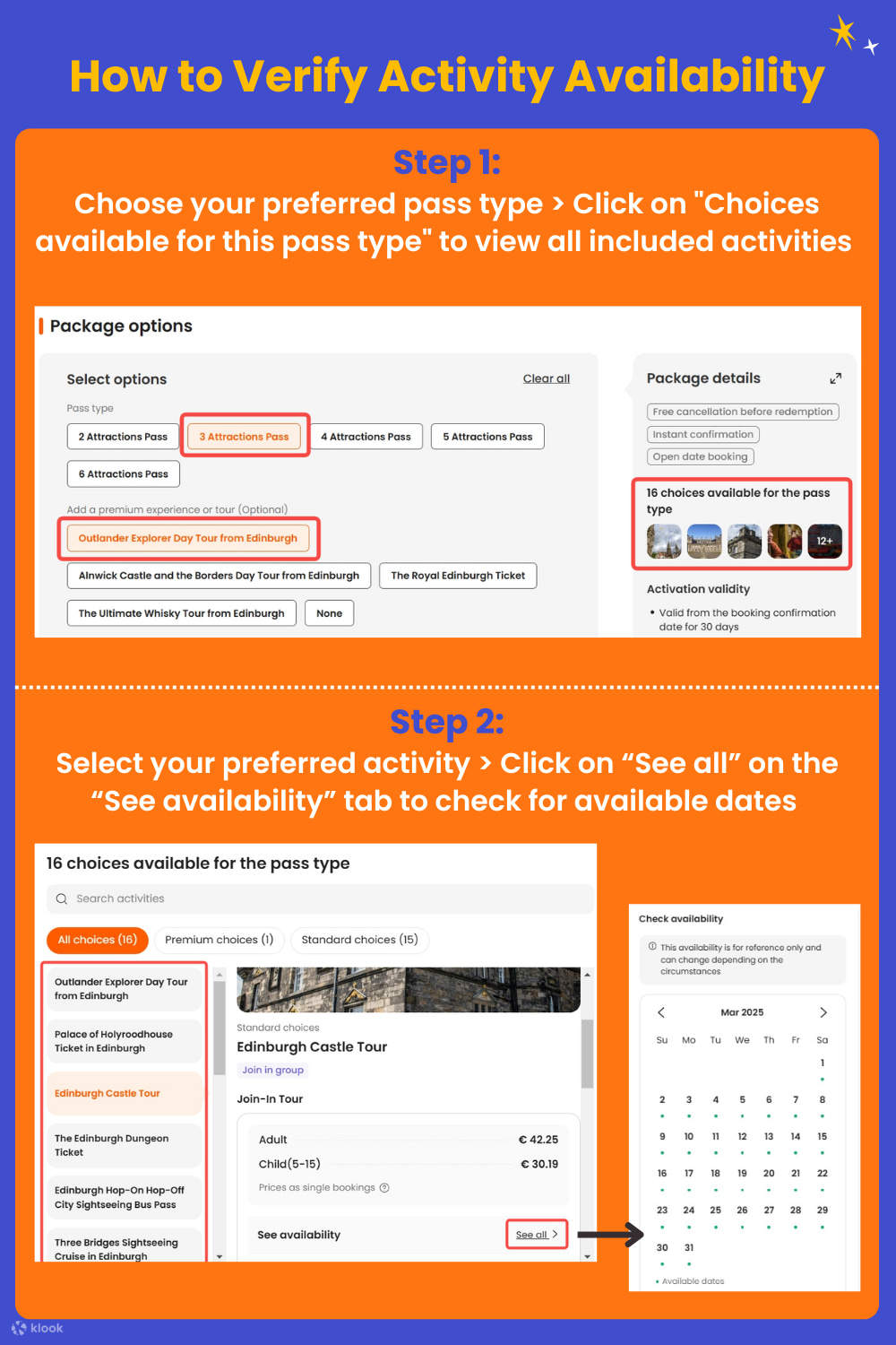 Klook Pass Edinburgh - Klook United Kingdom
