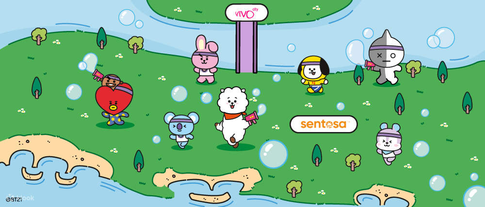 BT21 Bubble Squad Walk 2025 - Klook Estados Unidos