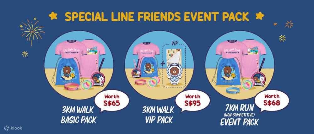 LINE FRIENDS City Light Run 2024 - Klook Australia