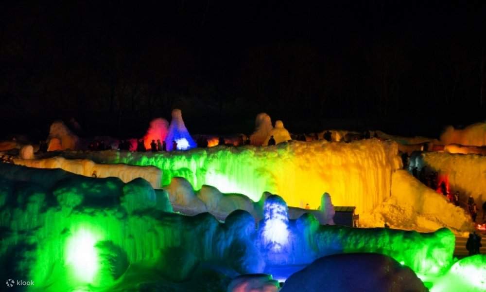 Icebreaker Cruise & Monbetsu Ocean Park & Sounkyo Ice Fall Festival ...