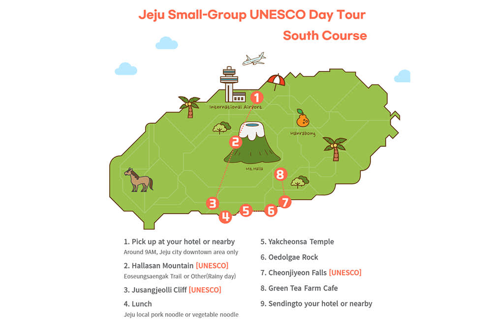 Jeju Island UNESCO Day Tour with Hotel Pick Up - Klook Philippines