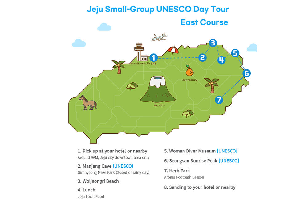 Jeju Island UNESCO Day Tour with Hotel Pick Up - Klook Philippines