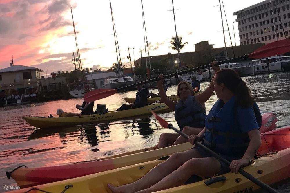 Full Moon Night Kayak Tour in Fort Lauderdale - Klook