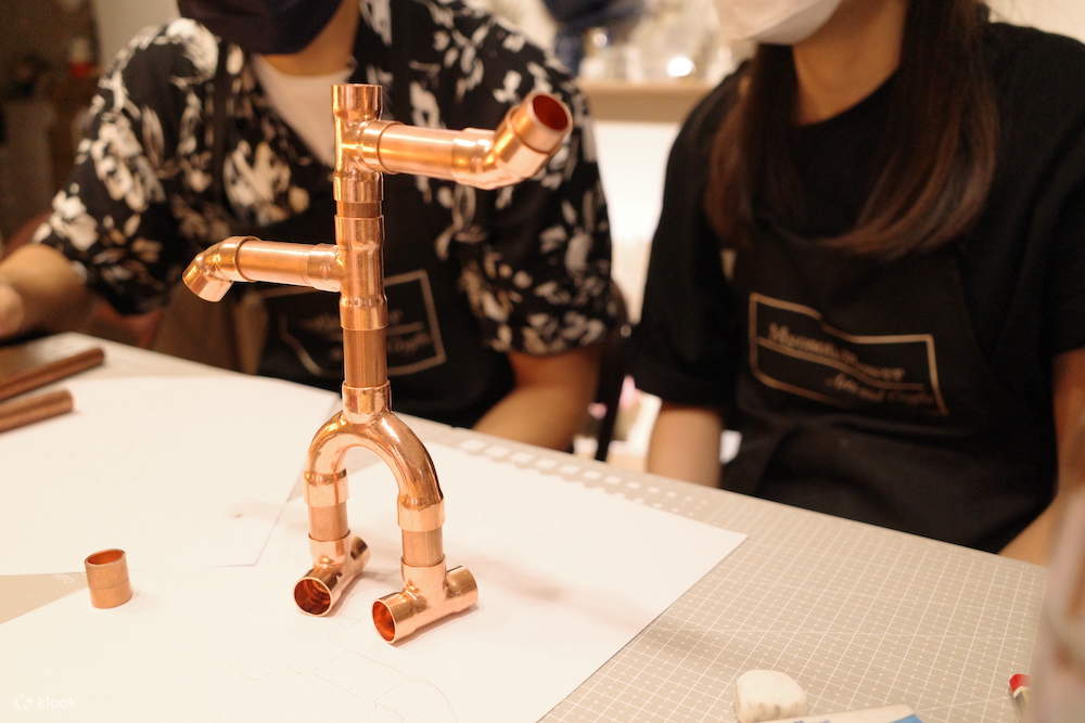 Myosotis Flower - Industrial Pipe Lamp workshop | Kwun Tong - Klook
