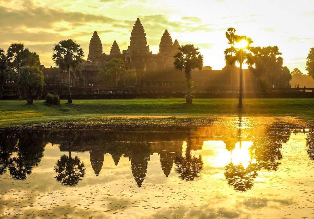 Experience the Angkor Wat Sunrise with a Small Cycle Private Tuk-Tuk ...