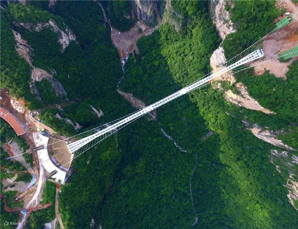 Zhangjiajie Grand Canyon Glass Bridge & 72 Wonders Building Day Tour ...