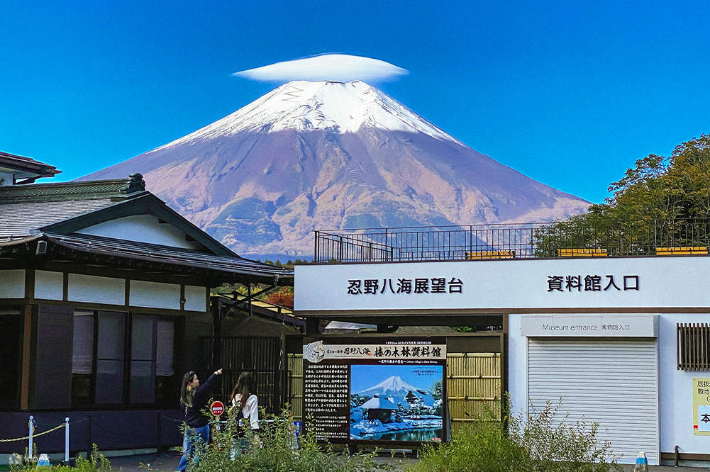 Mount Fuji Internet celebrity check-in spot & Kawaguchiko four-season ...