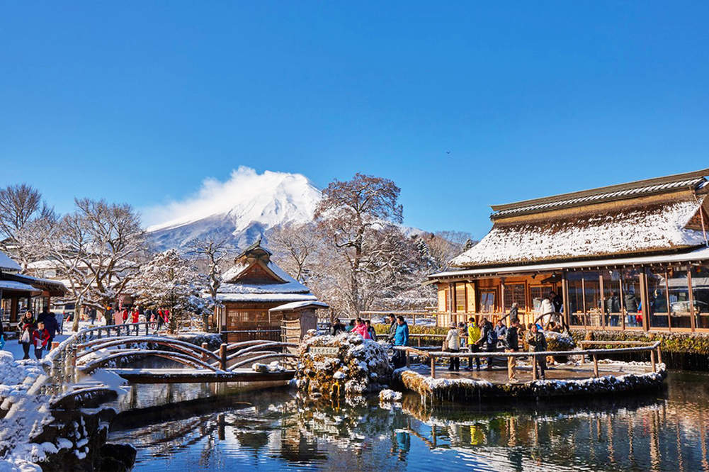 Mount Fuji Internet celebrity check-in spot & Kawaguchiko four-season ...