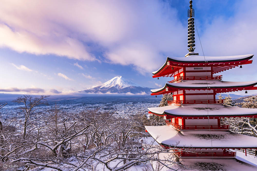 Mount Fuji Internet celebrity check-in spot & Kawaguchiko four-season ...