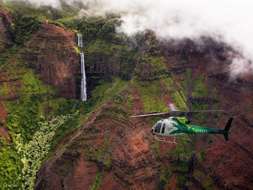 Hamakua Coast Waterfalls and Valleys Safari Helicopter Experience ...