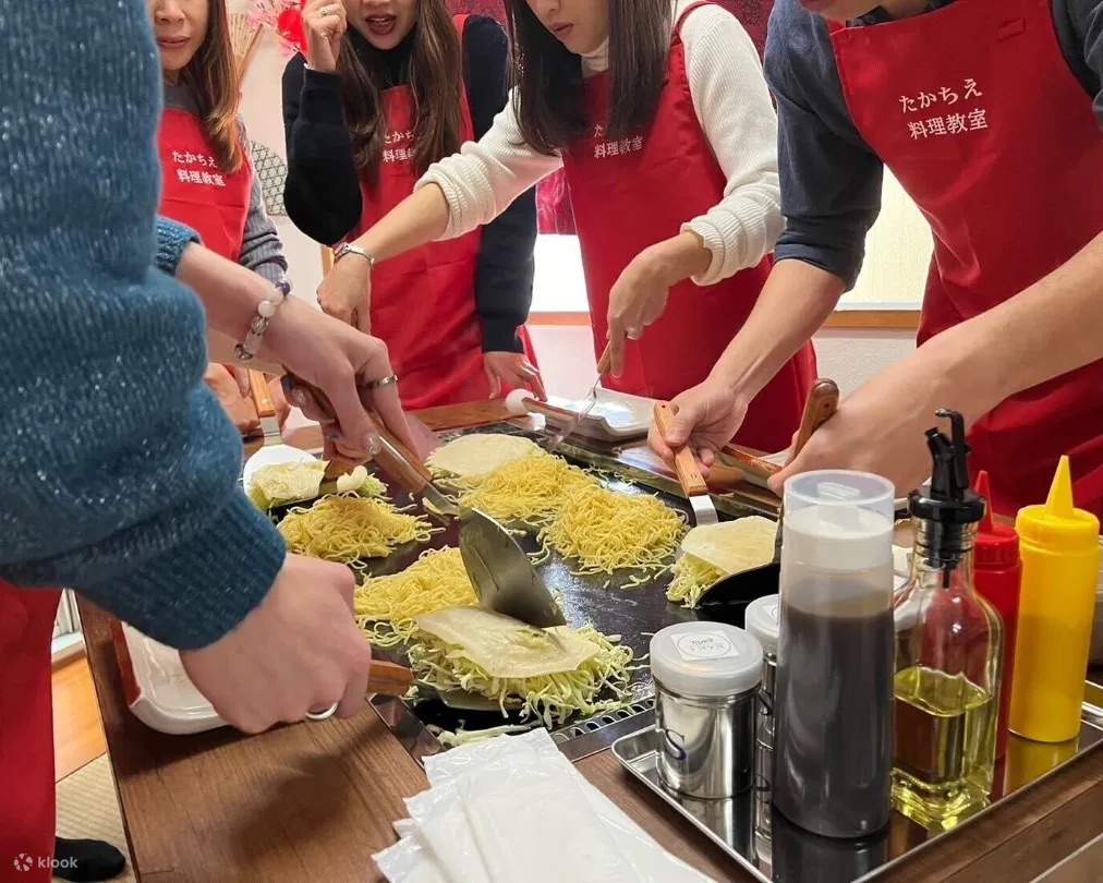 Hiroshima: Okonomiyaki & Japanese Sweets Cooking Class - Klook