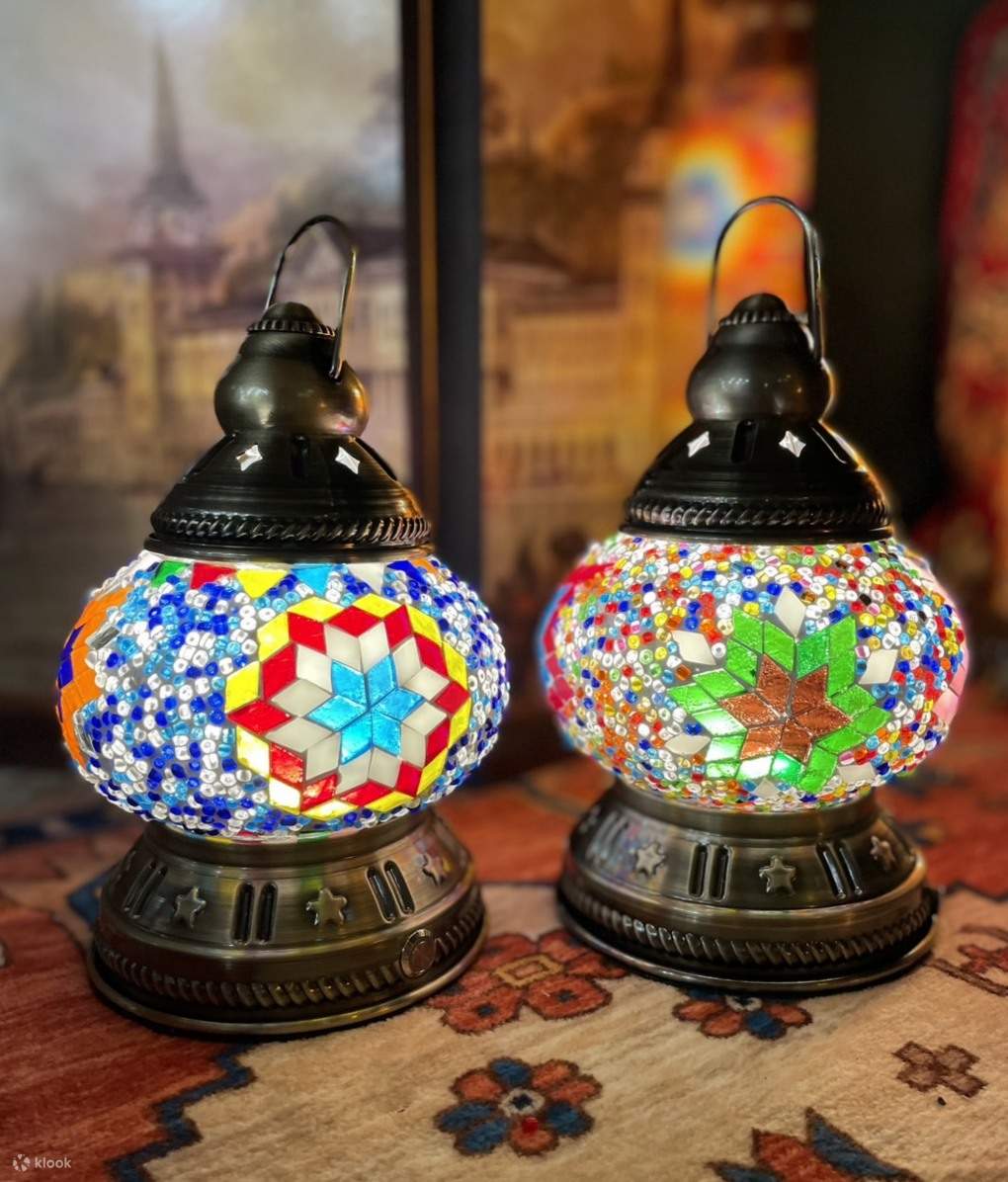 Taipei: Turkish Mosaic Lamp DIY Handmade Experience - Klook